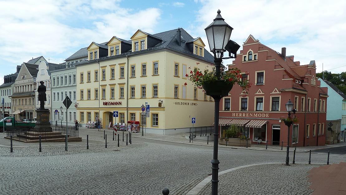 Wohnanlage »Goldener Löwe«, Hainichen: Wohnanlage »Goldener Löwe ...